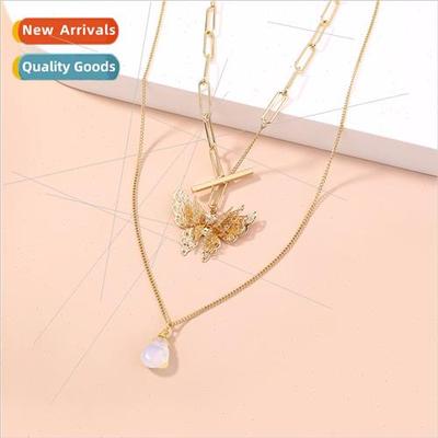 Europe natural stone multi-layer stacking butterfly hundred