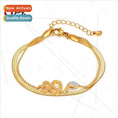 Europe Fashion Tanium Steel Blade Chain Stacking HJewelry Vi