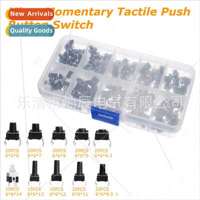 Pushbutton Set 180pcs Pushbutton Swch Tactile Swch Pushbutto