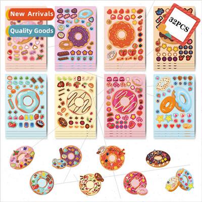 CM2304002 Delicious donuts children animation cartoon parent