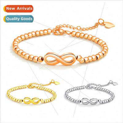 Europe Fashion Hipster Bracelet Classic Infiny 8 Tanium Stee