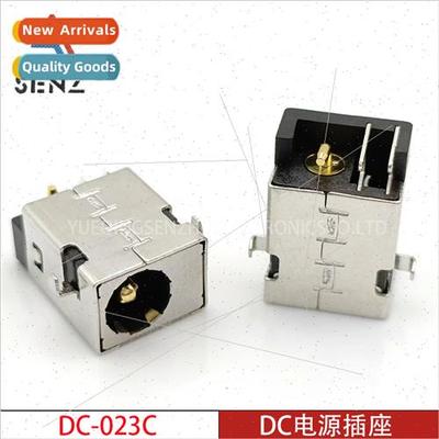 DC Power Socket DC-023C Gold-plated Countersunk High Current