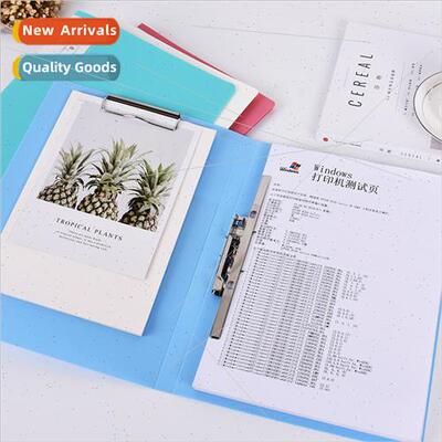 Office student supplies A4 folder PP plastic data storage lo