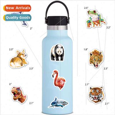 New 50 sheets animal graffi LOW-POLY ART low polygon PVC lug