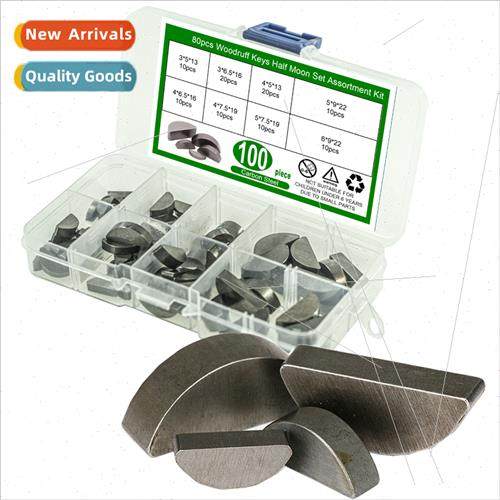100pcs half-round key combination set automobile bicycle par - 天天券
