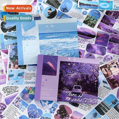 Phantom travel like a song ins50 sheets large sticker book c