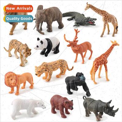 Safari static hard plastic model children simulation est lio