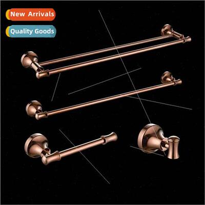 Europe towel rack bath towel rack gold bathroom hardware pen