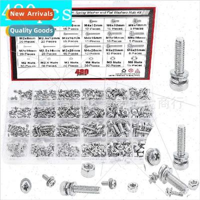 480pcs boxed 304 cross recessed pan head screws screws sprin