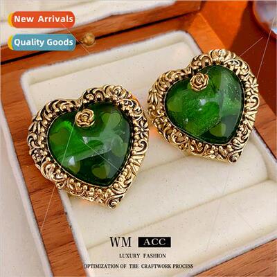 Earrings silver needle do old flowers love glazed earrings r