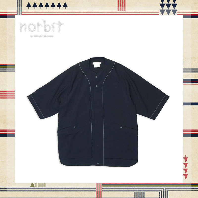 NORBITDOT AIR Side Slit 日式复古侧衩休闲衬衫2026春季男女同款