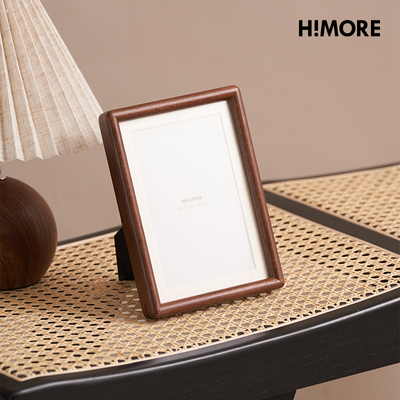 HIMORE海马体实木相框摆台6寸