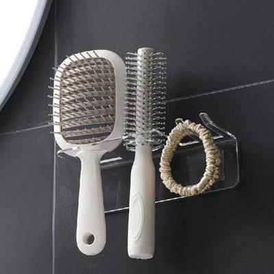 Multifunctional Acrylic Bathroom Comb Holder Wall-Mounted
