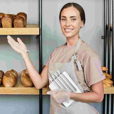 5 Pcs Bread Crumb Scraper Cleanser Metal Stainless Steel