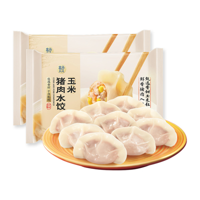 盒马 玉米猪肉水饺 2kg（共100只）