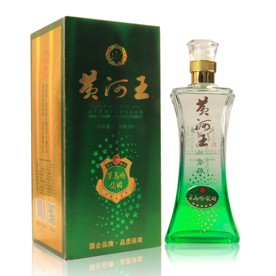 黄河王浓香型白酒42度黄河王陆500ml