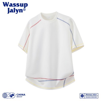 WASSUPJALYN美式宽松短袖T恤