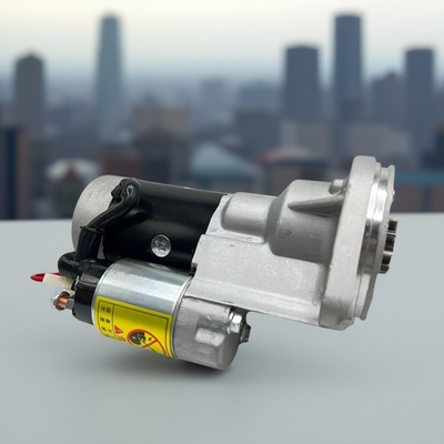 适用现代R55 60-9 75VS 80G-5-7洋马4TNV94/98启动马达启动机配件