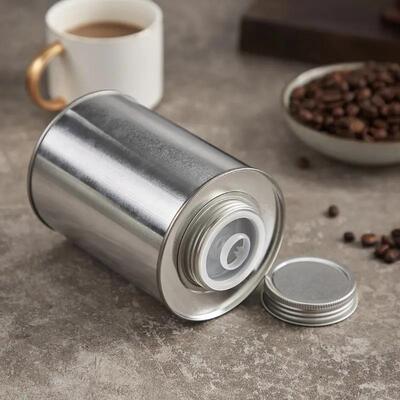 Sealed tin cans for coffee beans can kitchen storage sticker