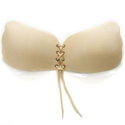 Adhesive Strapless Bra Silicone Stick On Push-Up Bra Women