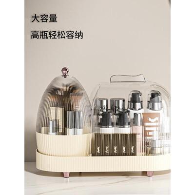 Large capacity rotating cosmetic brush storage box化妆刷收纳