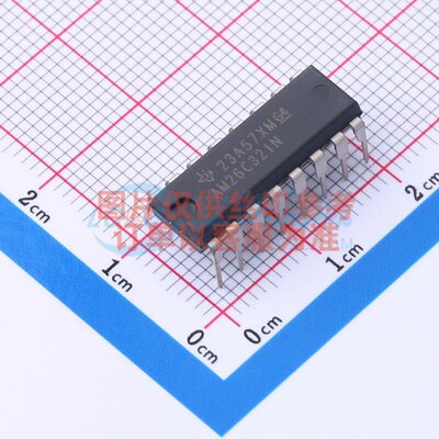 RS-485/RS-422芯片 AM26C32IN PDIP-16 TI/德州 电子元件原装正品