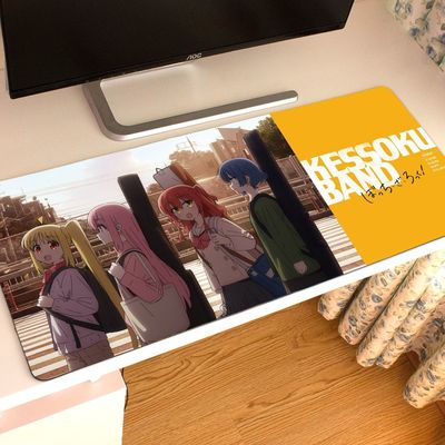 孤独摇滚动漫周边鼠标垫BOCCHITHEROCK超大订制来图定做加厚锁边