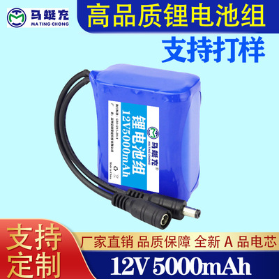 12V5Ah锂电池3串2并电瓶