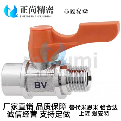 BBRPTF米思米BBCCS22/11/33小型球阀PT内螺纹BBPW11F/22F/33F/44F