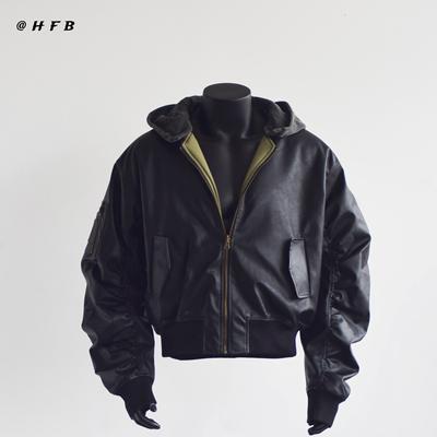 MFY上衣短款休闲连帽外套秋冬