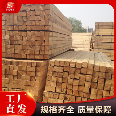 建筑木方厂家大量供货 工程工地方条 足尺足长 可多次周转木