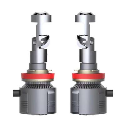 A8外置款H4迷你透镜h7鱼0905h1眼19006双光透镜摩托机车h60透镜