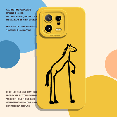 适用小米红米手机壳长腿小马