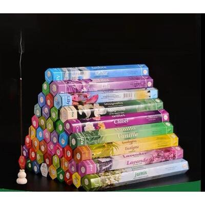 Flute Indian Natural Incense Sticks Pack of 20 Fragrance