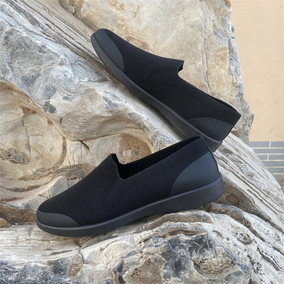 新式布鞋超轻软底休闲制式网布鞋