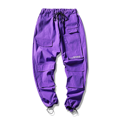 Men Streetwear Cargo Pants 2021 Overalls Mens Baggy Hip Hop