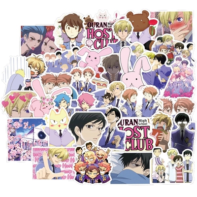 50PCS Ouran High School Host Club Stickers Gift Toy For Gir
