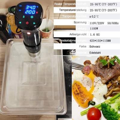 Vacuum Slow Sous Vide Food Cooker 1800W Powerful Immersion C