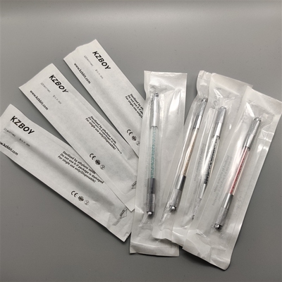 10 Double Sided Microblading Handles with Individual Packag