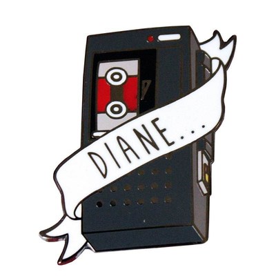 Twin Peaks Diane Tape  Enamel P