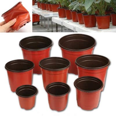 Gardening-Supplies Flower-Pot Terracotta Nursery-Planter Hom