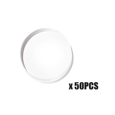 50pcs Invisible Round Kitchen Glass Table Top Bumper