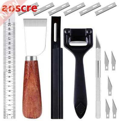 DIY Leather Cutting Knife Tool Set Safety Hand Tools Sculpt