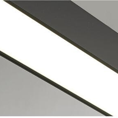 Led office chandelier rounded strip light bar 200cm/2000mm s