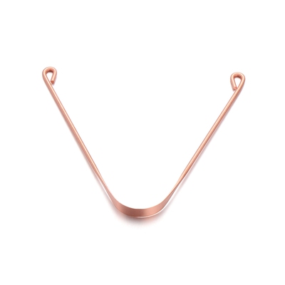 1 Pc Tongue Scraper Cleaner Metal Cleaning Scraper Men Wome