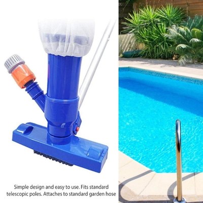 1set Pool Floor Vacuum Cleaner Portable Pool Cleaning Tool