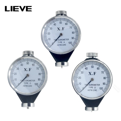 Shore Type A/O/D Rubber Tire Durometer Hardness Tester Meter