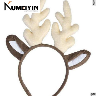 1PC Antler Hair Hoop Reindeer Cute Adjuable Elk Photo Supp