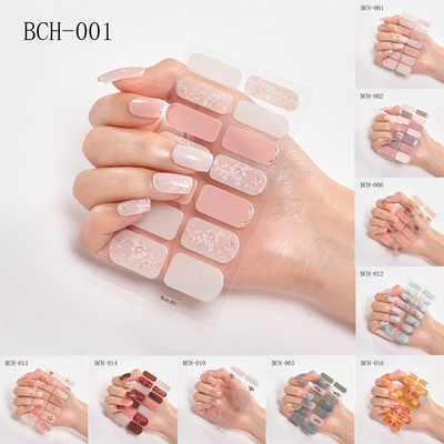 2020 New Arrival Nail Stickers Japanese Style Wraps Full Co