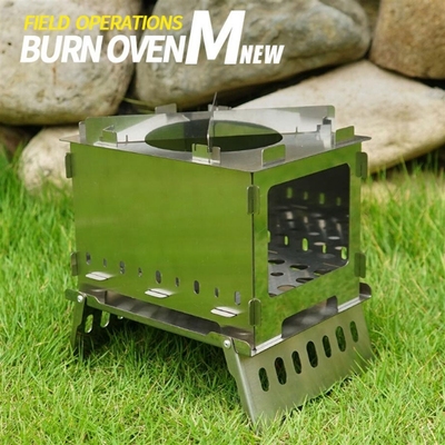 Stainless Steel Mini Foldable Barbecue Charcoal Grill BBQ Gr